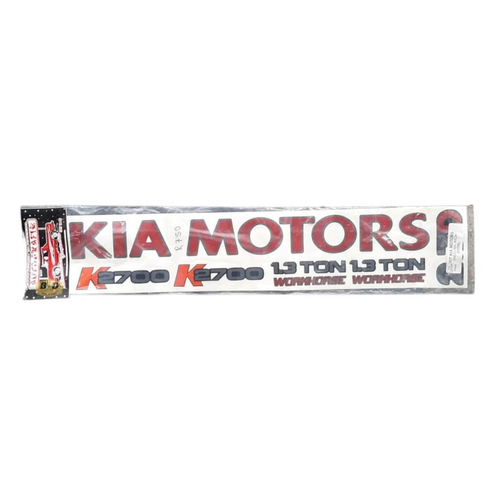 Kia Motors Sticker Kit | Brits Brothers™
